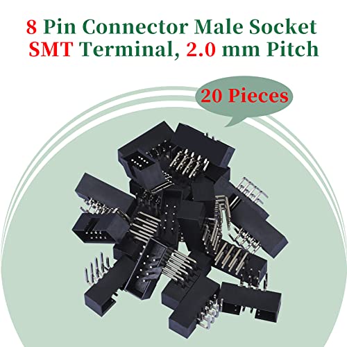 Electronics Connector Pzsmocn 20 Pieces IDC 2*13 Double Row 26-Pin Box ...