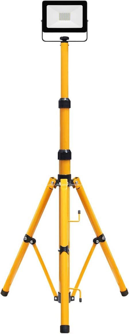 IP65 30w LED Floodlight Tripod Stand for Job Site Lighting 1 Mount ...