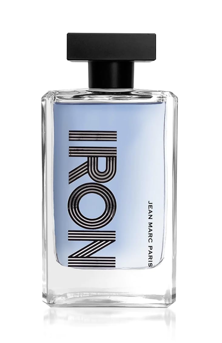 Amazon.com : Jean Marc Paris IRON Pour Homme Eau de Toilette 3.4 oz ...