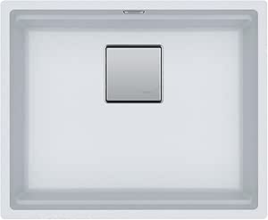 Franke Kubus 2 KNG 110-52 Glacier 11901 Granite Sink with Eccentric ...