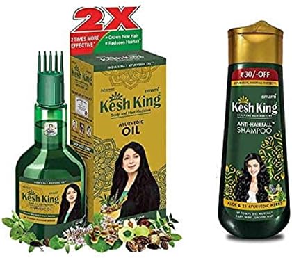 Amazon.com: KESH KING Ayurvedic Oil & Hair Shampoo | Herbal Hair Care ...