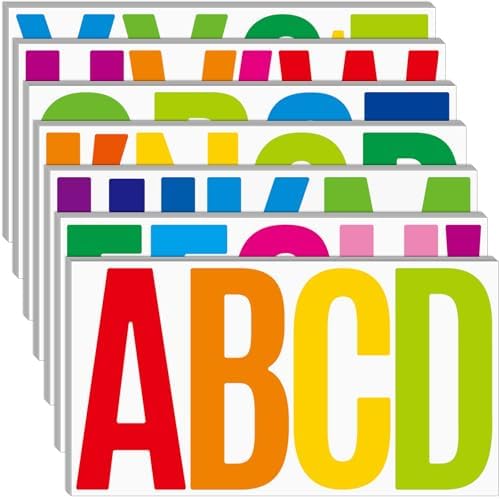 Amazon.com : Bemeol 190 Pcs 35 Sheets Bulletin Board Letters for ...