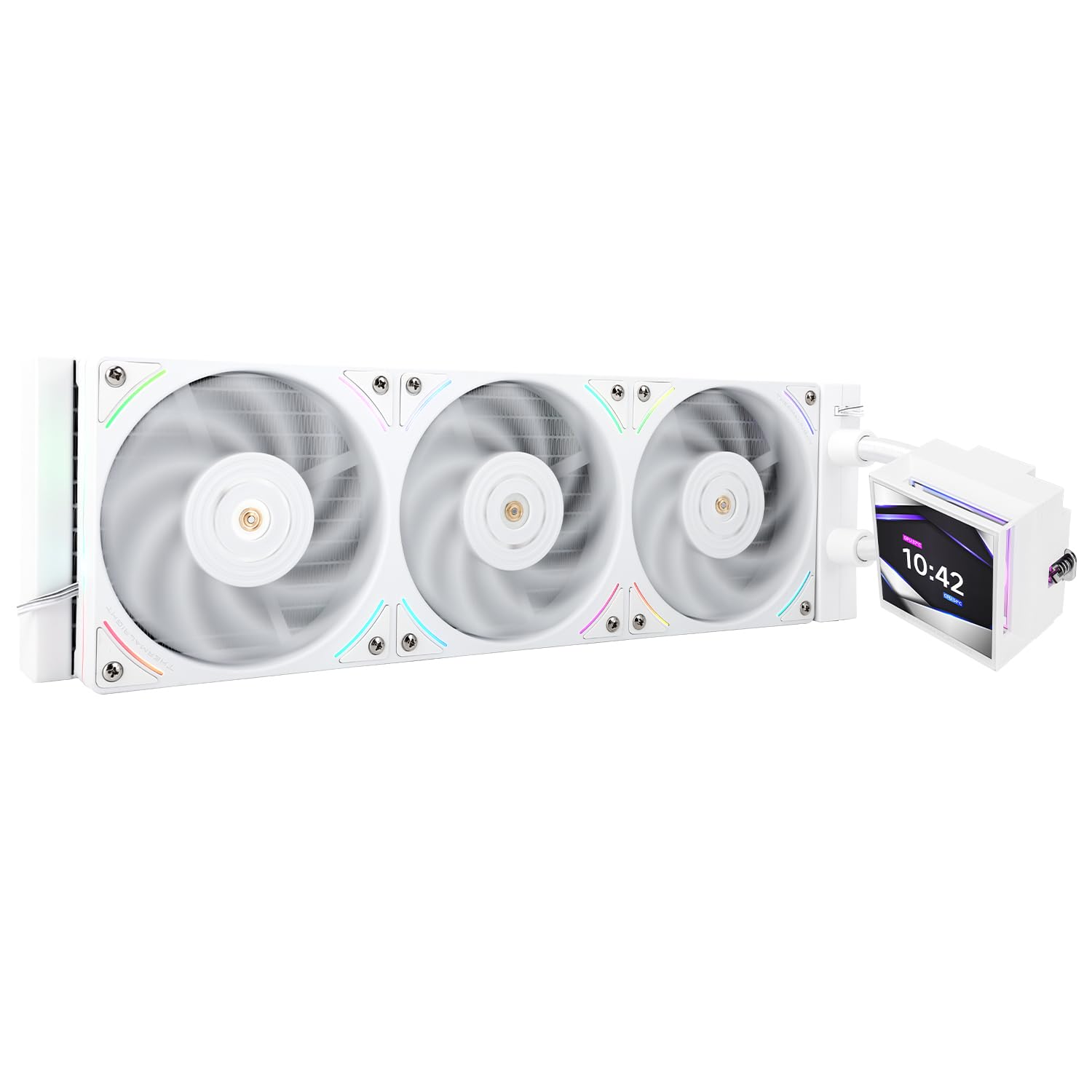 Thermalrighthyper Vision 360 Ub Argb White Aio Cpu Liquid Cooler ...
