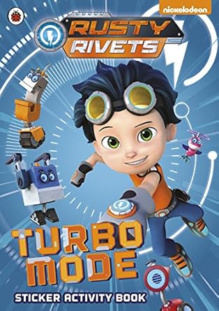 Amazon | Rusty Rivets: Turbo Mode: Sticker Activity Book | Rusty Rivets ...