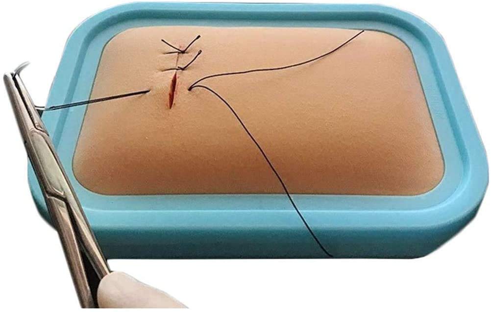 Buy Model Suture Delicate Skin Model with Arm Suture Silicone mat for ...