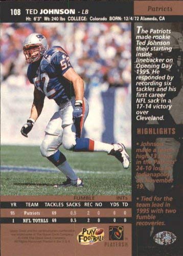 Ted Johnson Patriots