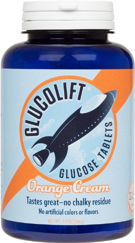 GlucoLift All-natural Glucose Tablets-Orange Cream Flavor | Amazon ...