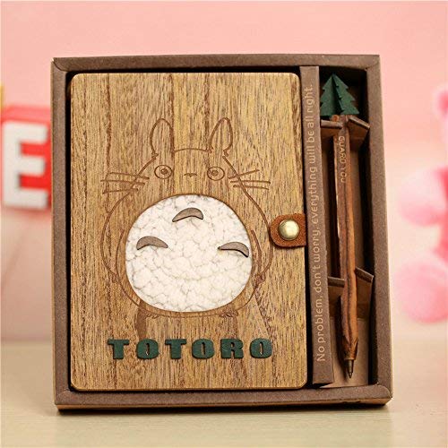 Sytian Vintage Style Unique Design Totoro Plush Notebook Notepad ...