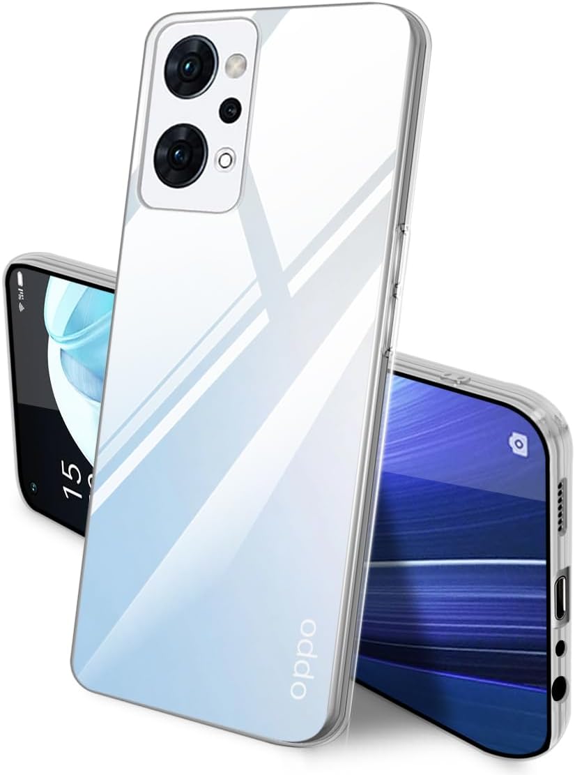 Amazon.co.jp: OPPO Reno 7A 9A ケース クリア メッキ加工 OPG04 A201OP A301OP CPH2353 ...