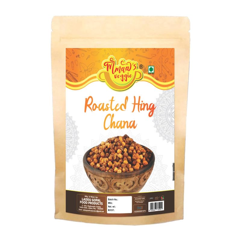Mmaa's Veggie Roasted Hing Jeera Flavoured Chana Desi Chana | Roasted ...