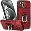 Amazon.com: SEFING Phone Case for iPhone 16 Pro Max Grey | Case, with Kickstand Ring Holder ...