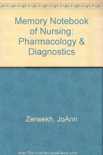 Memory Notebook of Nursing: Pharmacology & Diagnostics (Paperback ...
