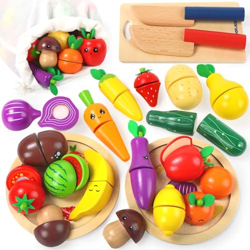 Stock the Perfect Play Kitchen with These Top 10 Wooden Play Food Picks ...