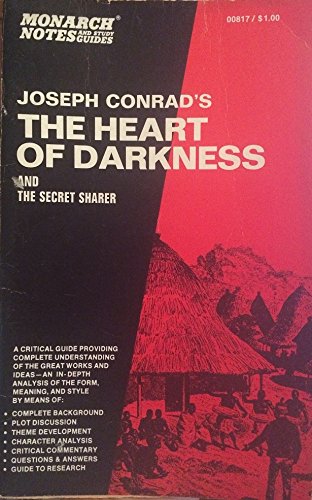 Monarch Notes Joseph Conrad's the Heart of Darkness and the Secret ...