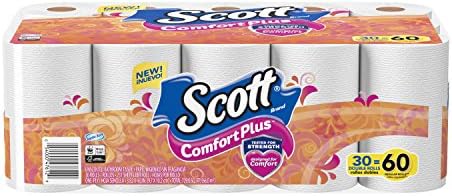 Amazon.com: Scott ComfortPlus Toilet Paper with Soft Lavender Scented ...