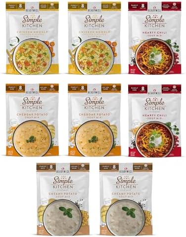Amazon.com: Readywise - Simple Kitchen, Soup Favorites, Variety Pack ...