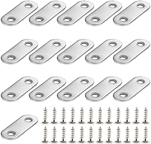 Amazon.co.jp: Joint Hardware, Straight Plate, Fixed Repair Plate ...