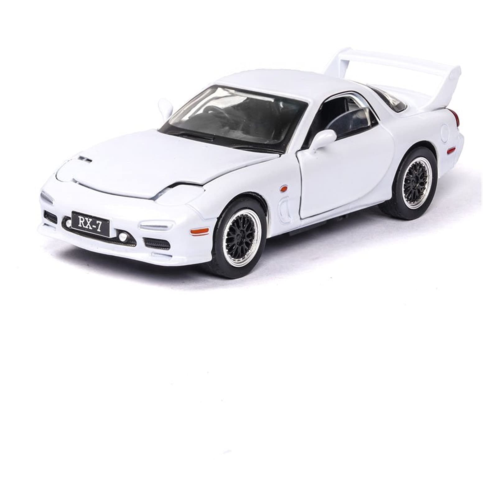 Buy DZYWL Brilliant Alloy Models Cars Kit For Mazda RX7 Pull Back Sound ...