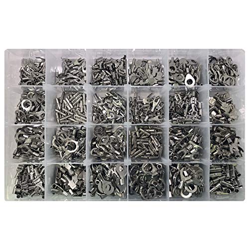 Cheapest 🛒 1200 Piece High Temperature Non-Insulated Crimp Wire ...