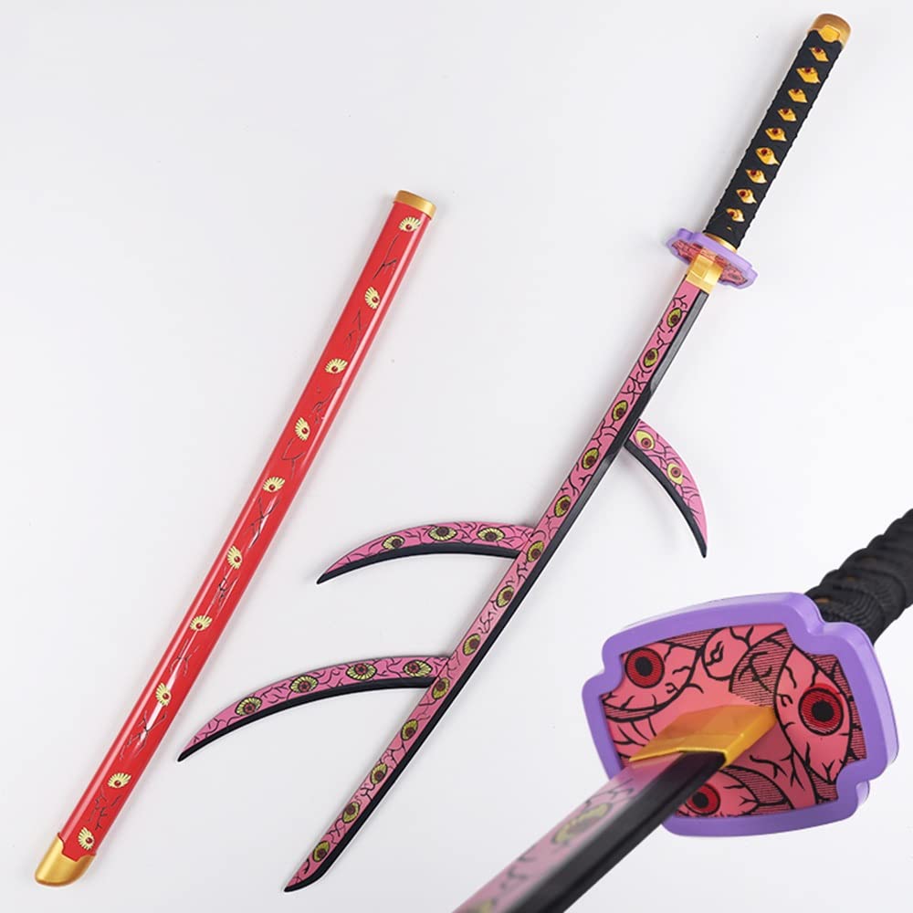 Buy XUAN Demon Slayer Samurai 41 Inches, Wooden Anime Cosplay ...