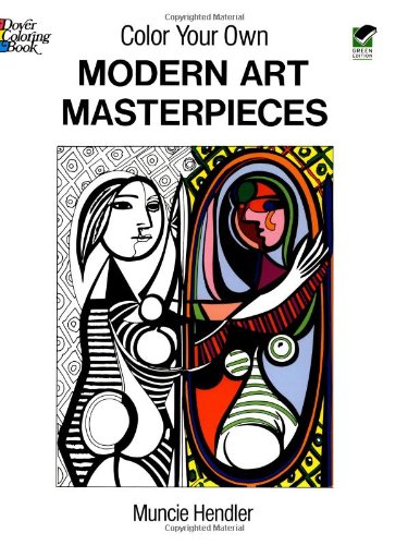 Color Your Own Modern Art Masterpieces (Dover Art Coloring Book ...
