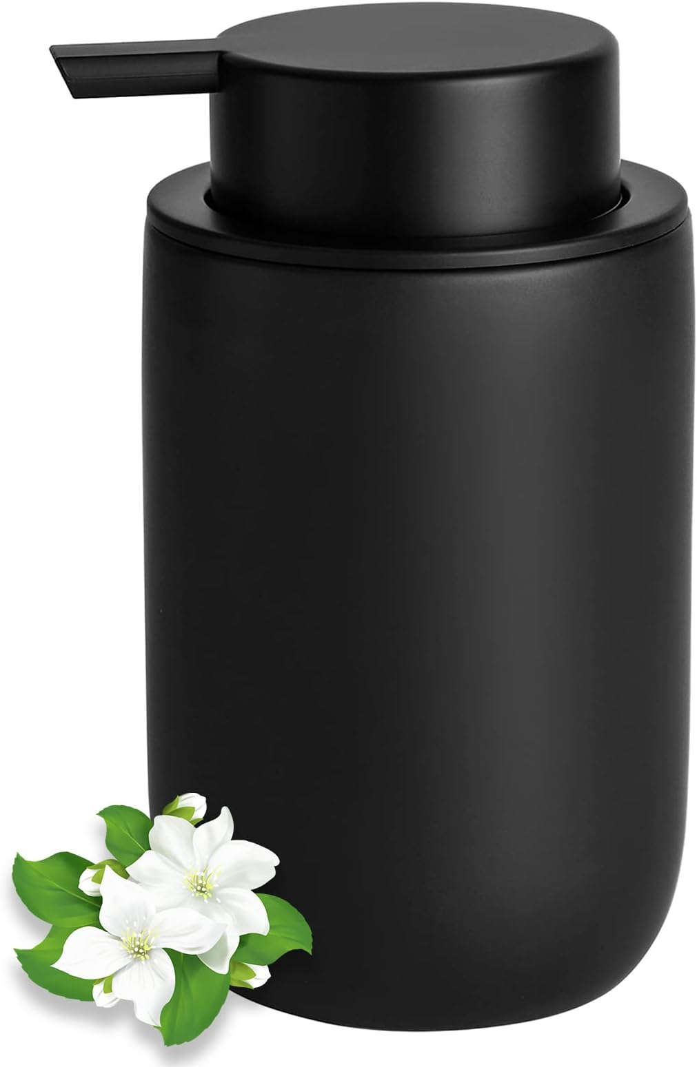 Amazon.com: Abbi NIMO Matte Black Hand Soap Dispenser for Bathroom ...