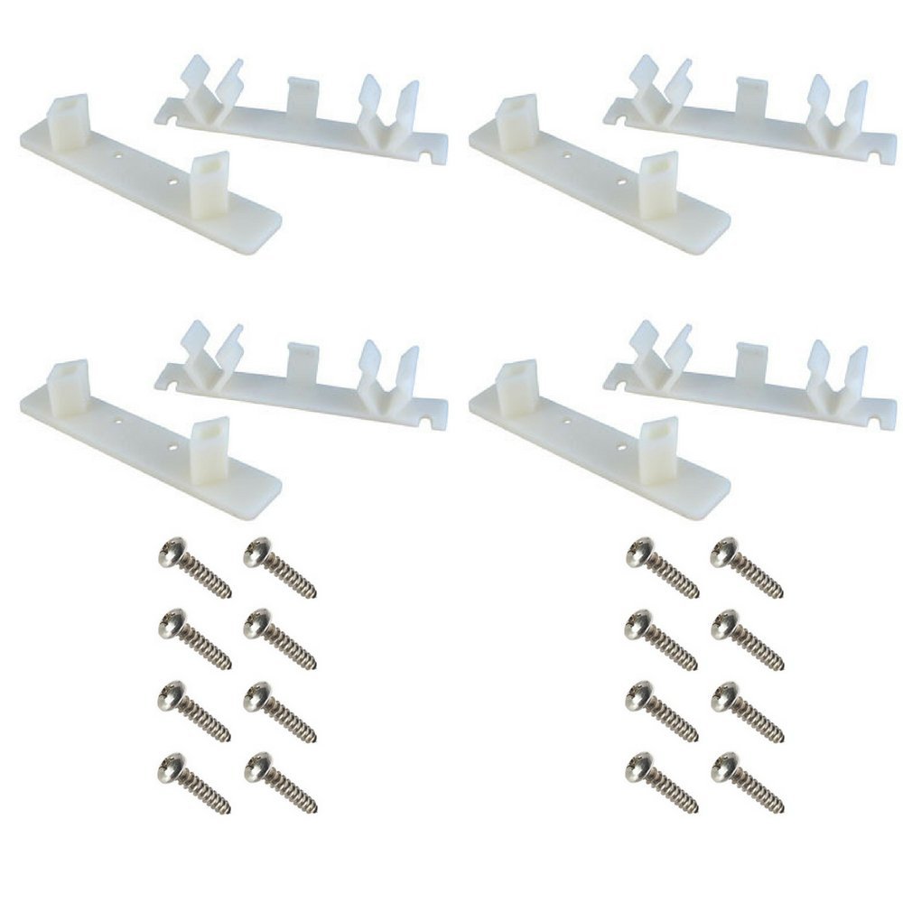 Amazon.com: False Front Cabinet Clips (2 Sets) with Screws ...