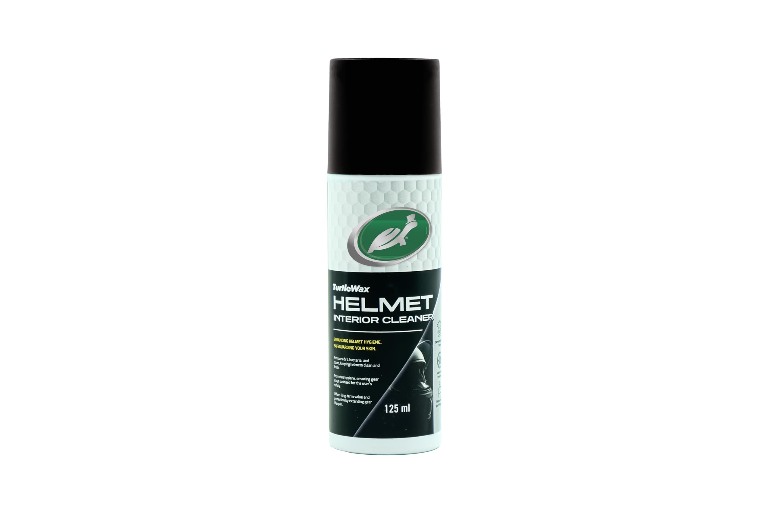 Turtle Wax Helmet Interior Cleaner Spray 125ML | Anti-Bacterial Foaming ...