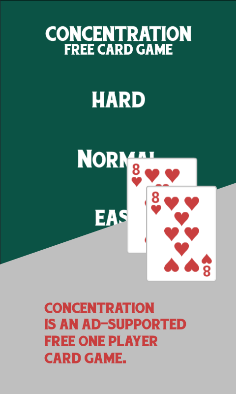 Concentration Free Card Game - App on Amazon Appstore