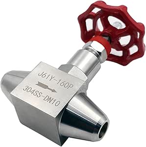 Amazon.com: DN6 DN10 DN15 DN20 Stainless Steel Needle Valve J61Y-160P Welded High Pressure Globe ...