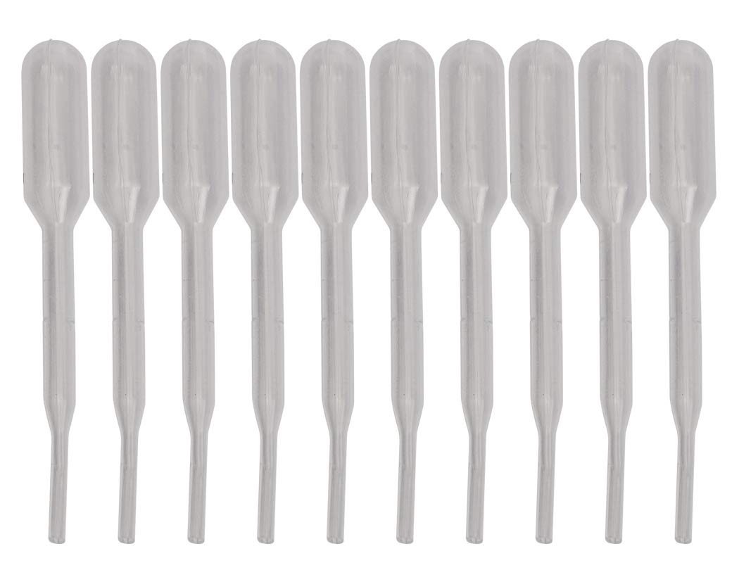 Buy Pack of 10 0.2 ml pipettes, dosing pipette, drip pipette with ...
