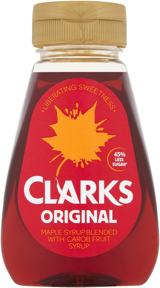 Clarks Original Maple and Carob Fruit Blend Syrup, 180ml : Amazon.co.uk ...