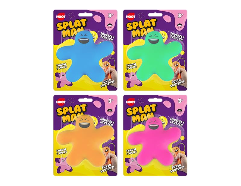 Splat Man - Squeeze, Stretch and Splat Toy : Amazon.co.uk: Toys & Games