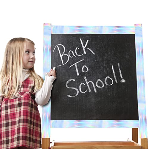 Snapklik.com : 99 Feet Iridescent Bulletin Board Borders Holographic ...