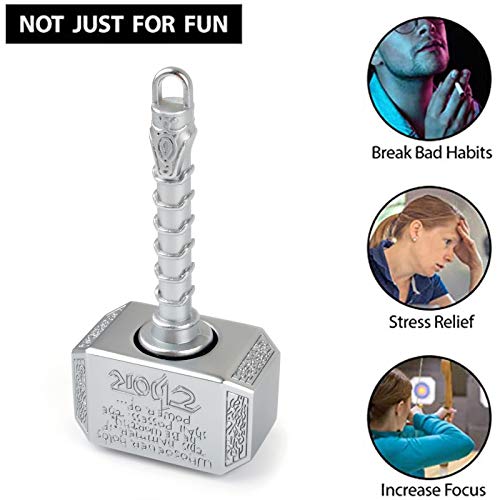 Snapklik.com : Mini Hammer Fidget Spinners Metal