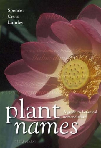 Plant Names: A guide to botanical nomenclature: Amazon.co.uk: Spencer ...