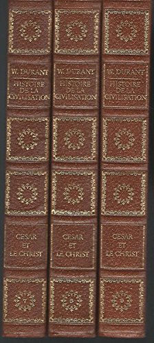 César et le Christ. 3 vol : DURANT W.: Amazon.ca: Books