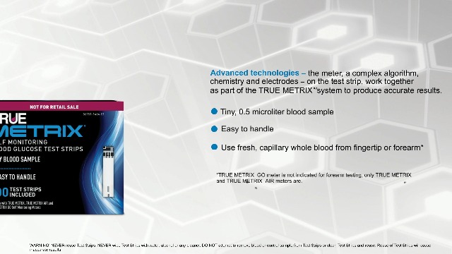 Watch TRUE METRIX Test Strips short video on Amazon Live