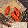 Amazon.com: Framendino, 6 Pack Artificial Hot Dog Fake Sausage ...