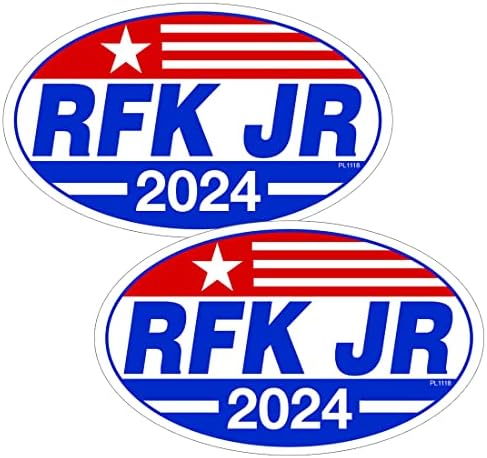 Amazon.com - RFK Jr. 2024 Oval Stickers 2 Pack