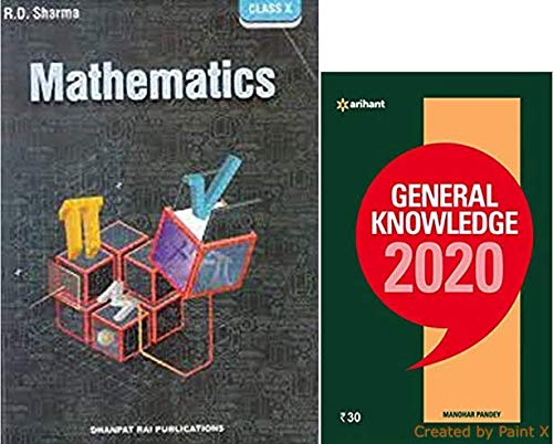 Mathematics Class 10 RD harma (2019-20 Session) with Arihant General ...