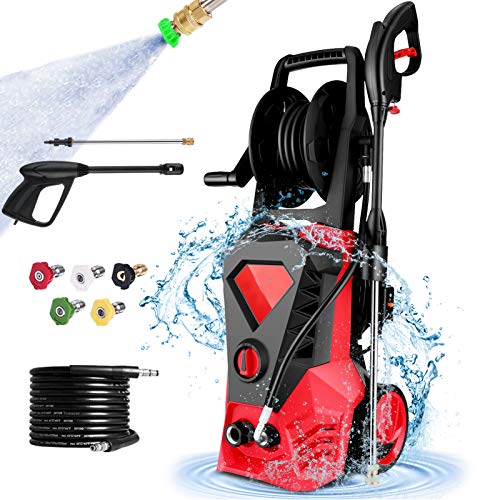 3500PSI Electric Pressure Washer,2.6GPM Electric Power Washer 1800W ...