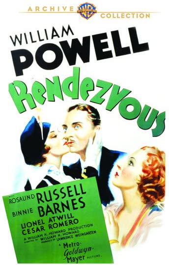 Amazon.com: Rendezvous : William K. Howard, William Powell, Rosalind ...