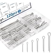 Amazon.com: Seept 132Pcs Clevis Pins 304 Stainless Steel Cotter Pin ...