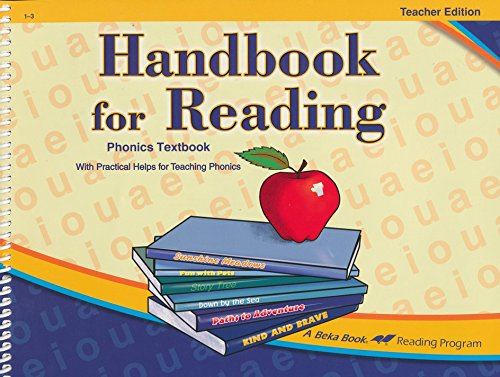 A Handbook for Reading: Phonics Textbook (Teacher Edition, 4th Edition ...