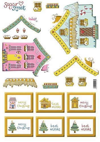 Personal Impressions PI-T-KIT9 Sugar Street House Toppers, Multicolour ...