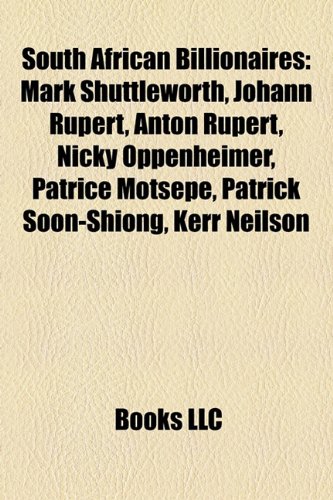 Amazon.co.jp: South African Billionaires: Mark Shuttleworth, Johann ...