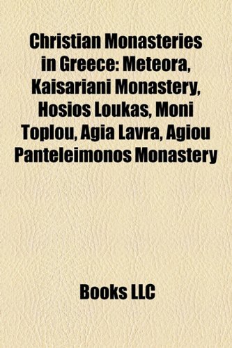 Amazon.co.jp: Christian Monasteries in Greece : 本