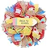 Amazon.com: Riceshoot Back to School Wreath Decorations 15. 7 Inch ...