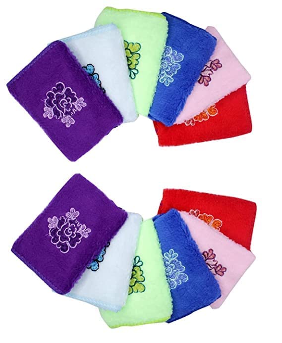 Buy NAVMAV Soft Cotton Handkerchief for kids, Women and girls Face ...